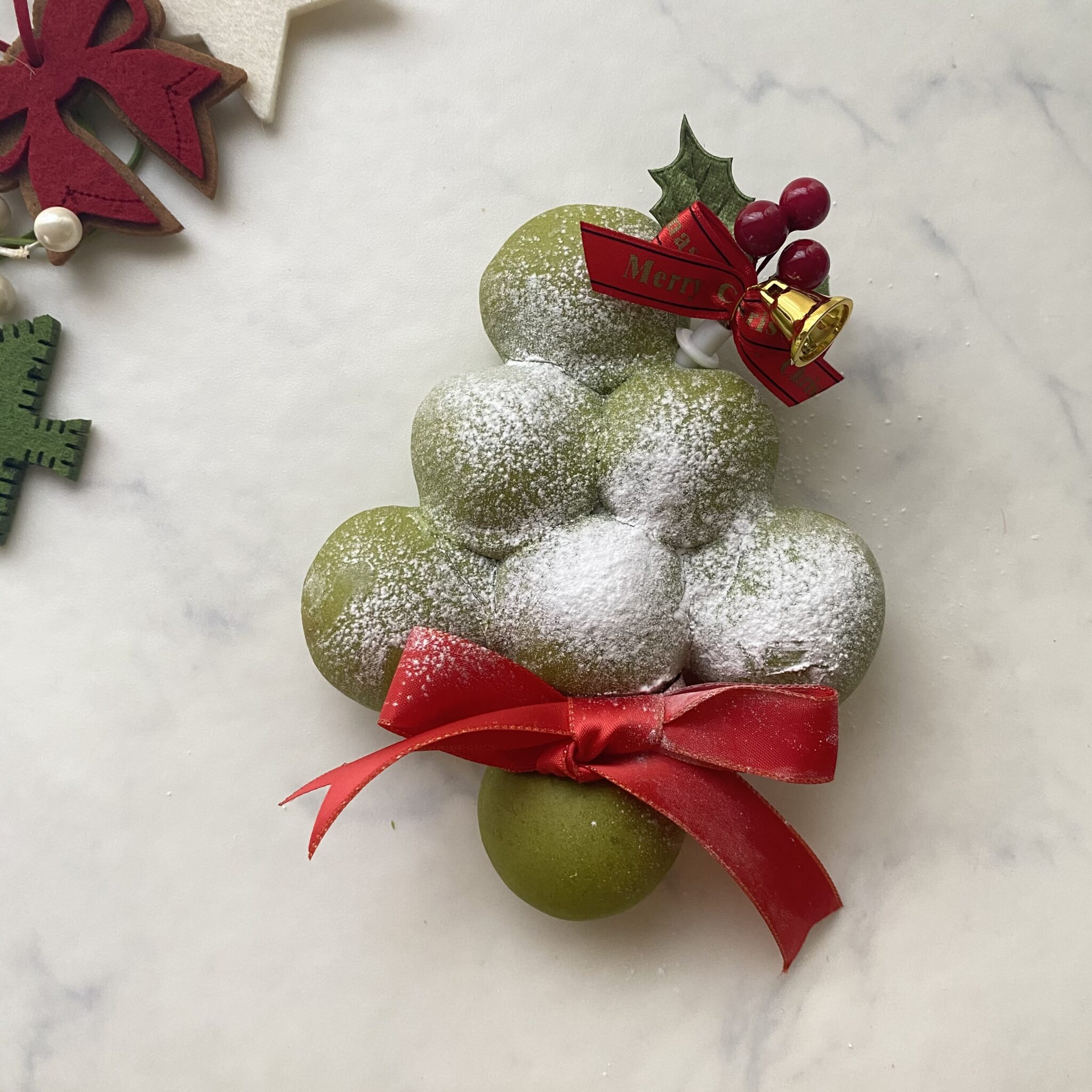 クリスマスツリーパン体験 | サクラのおうちパン教室